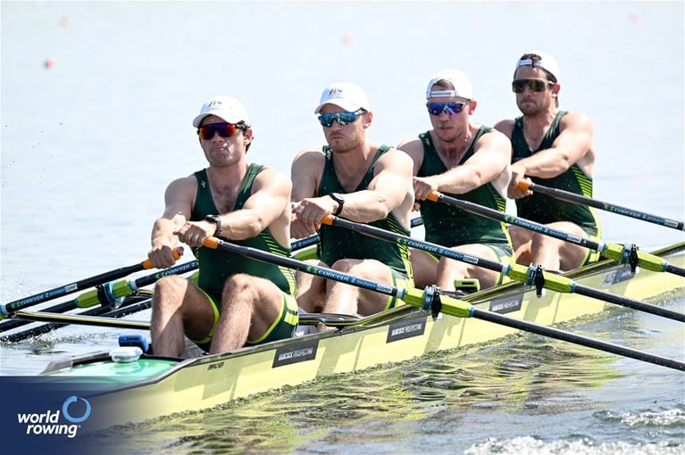 Australia A Sculling Squad put themselves into medal contention