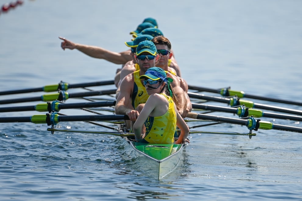 Aussie Eights into repechage rounds